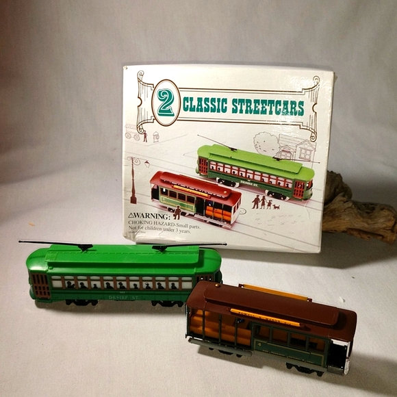 Vintage 2-Classic Street Cars | Toys | Vintage 2classic Street Cars Plastic Replicas Set | Poshmark